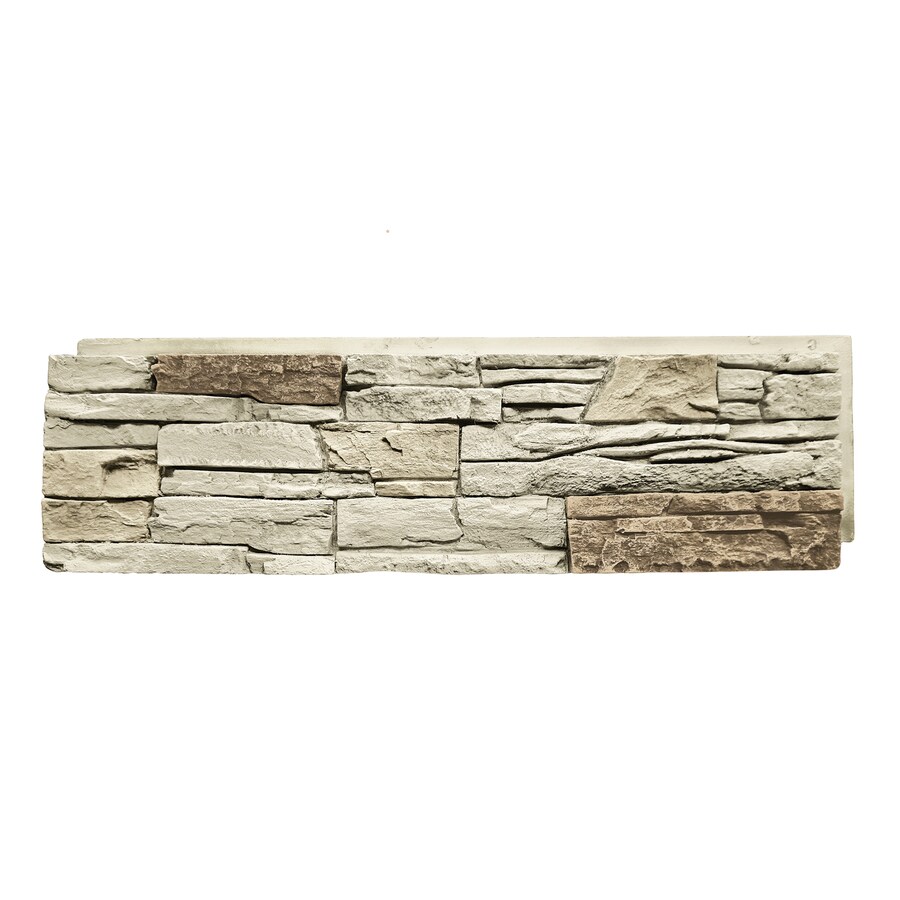 GenStone G2 Exterior 3.13-sq ft Beige Faux Stone Veneer in the Stone ...