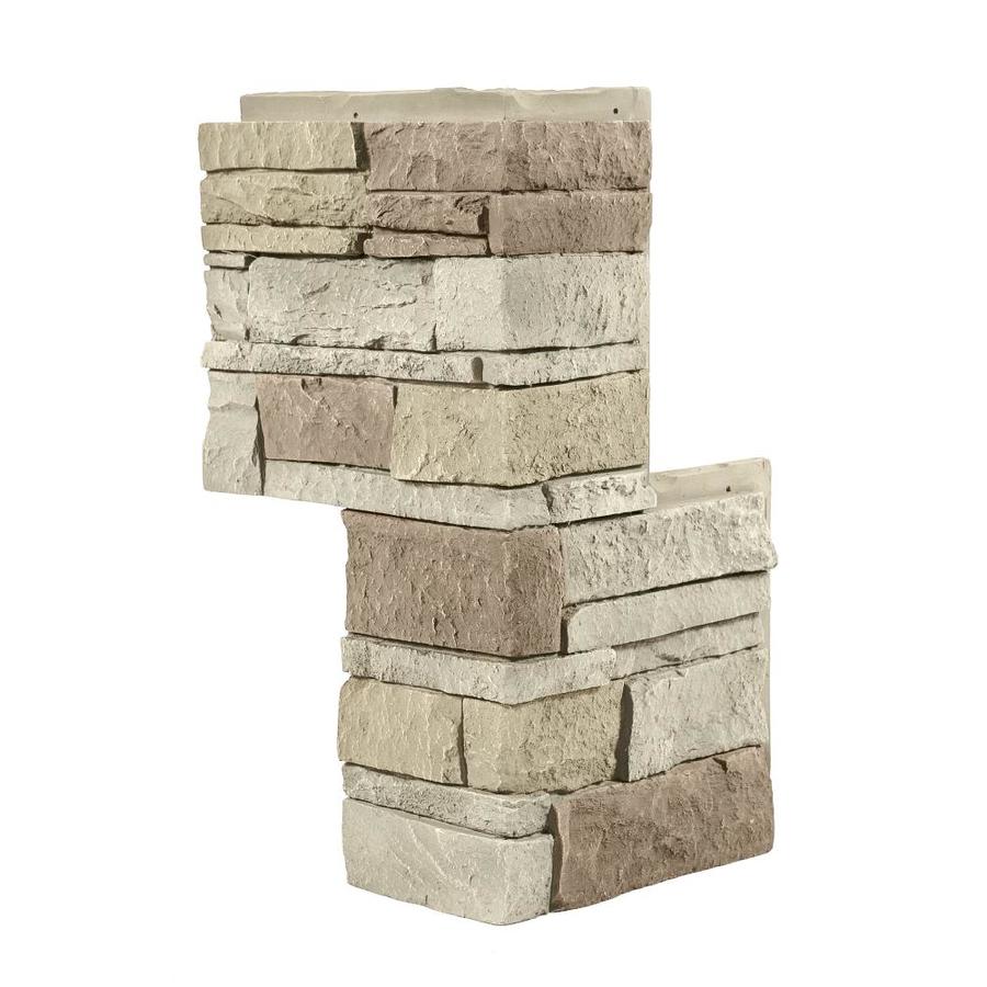 GenStone G2 Exterior 0.44-sq ft Beige Faux Stone Veneer in the Stone ...