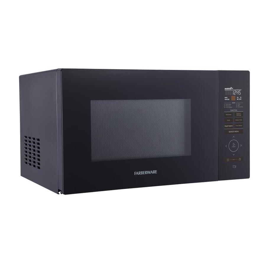 Farberware 1.1-cu ft 1100 Countertop Microwave (Black) in the ...