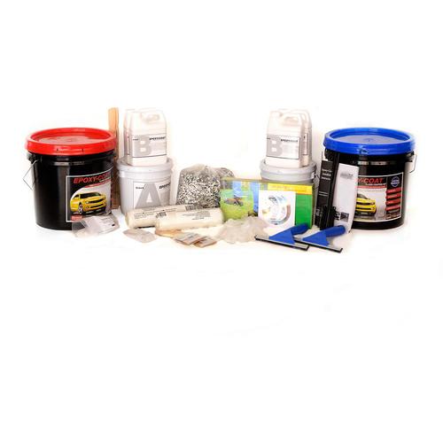 Epoxy-Coat 2-Part Orange with Clear Coat High-Gloss Garage Floor Epoxy ...