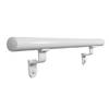 Wolf Handrail 1.9-in x 3-ft White Painted Aluminum Handrail at Lowes.com