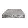 Gray/Charcoal Retaining Wall Cap (Common: 3-in x 16-in; Actual: 3-in x ...