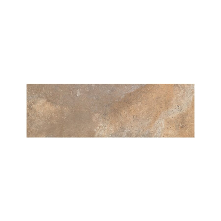 FLOORS 2000 3" x 18" Athens Mocha Ceramic Bullnose Tile at Lowes.com