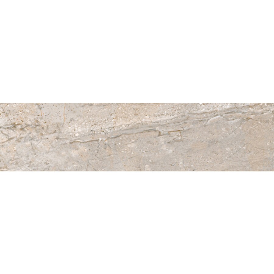 FLOORS 2000 Headline Tribune Porcelain Bullnose Tile (Common: 3-in x 12 ...