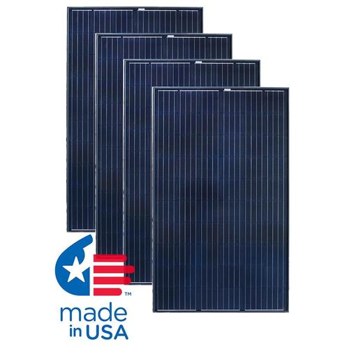 Grape Solar 4-Module 65.0-in x 39.25-in300-Watt Solar Panel in the ...