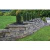Gray/Charcoal Retaining Wall Cap (Common: 3-in x 16-in; Actual: 3-in x ...