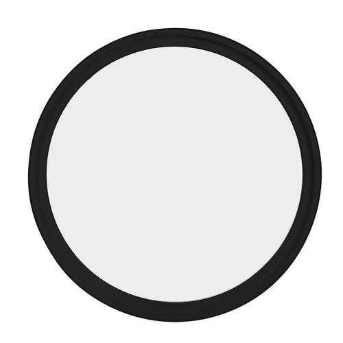FrontLine Bldg. Products 36-in x 36-in Round New Construction Black ...
