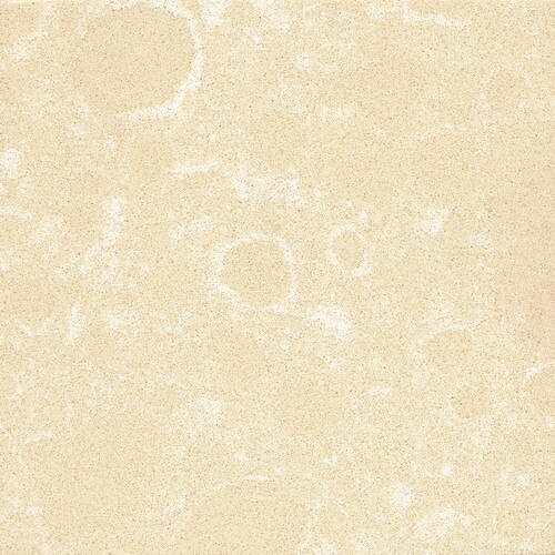 Silestone Tigris Sand Quartz Kitchen Countertop Sample in the Kitchen ...