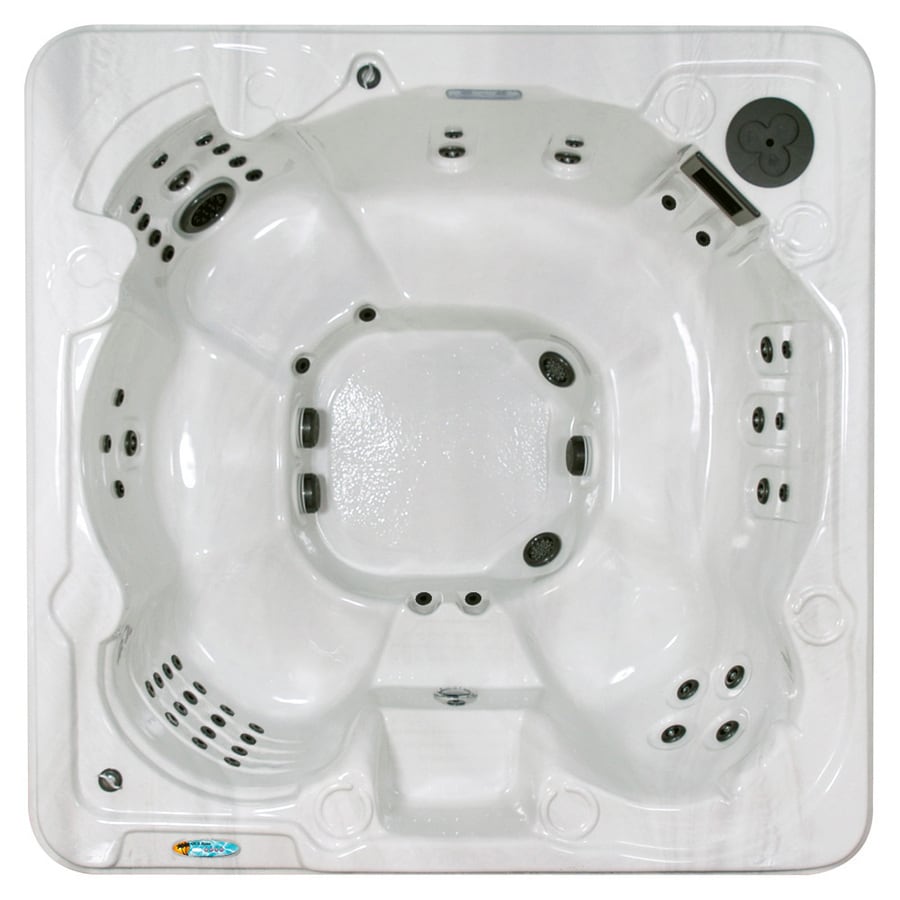 QCA Spas 8-Person Square Hot Tub at Lowes.com