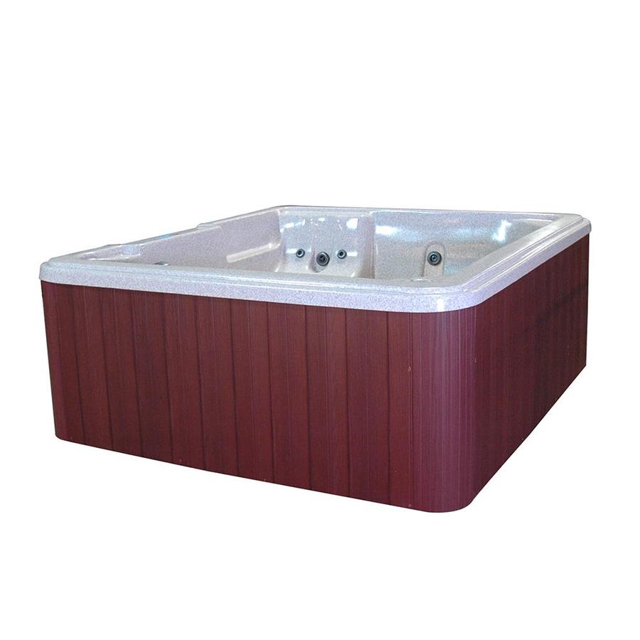 QCA Spas 6-Person 48-jet Rectangular Hot Tub in the Hot Tubs & Spas ...