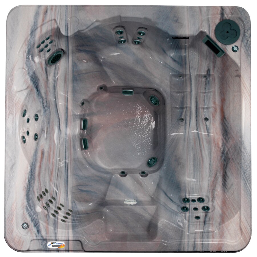 QCA Spas 6-Person Square Hot Tub at Lowes.com
