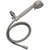 AquaSource Brushed Nickel 6-Spray Handheld Shower at Lowes.com