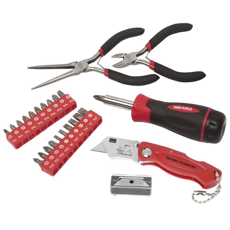 Task Force 29-Piece Household Tool Set at Lowes.com