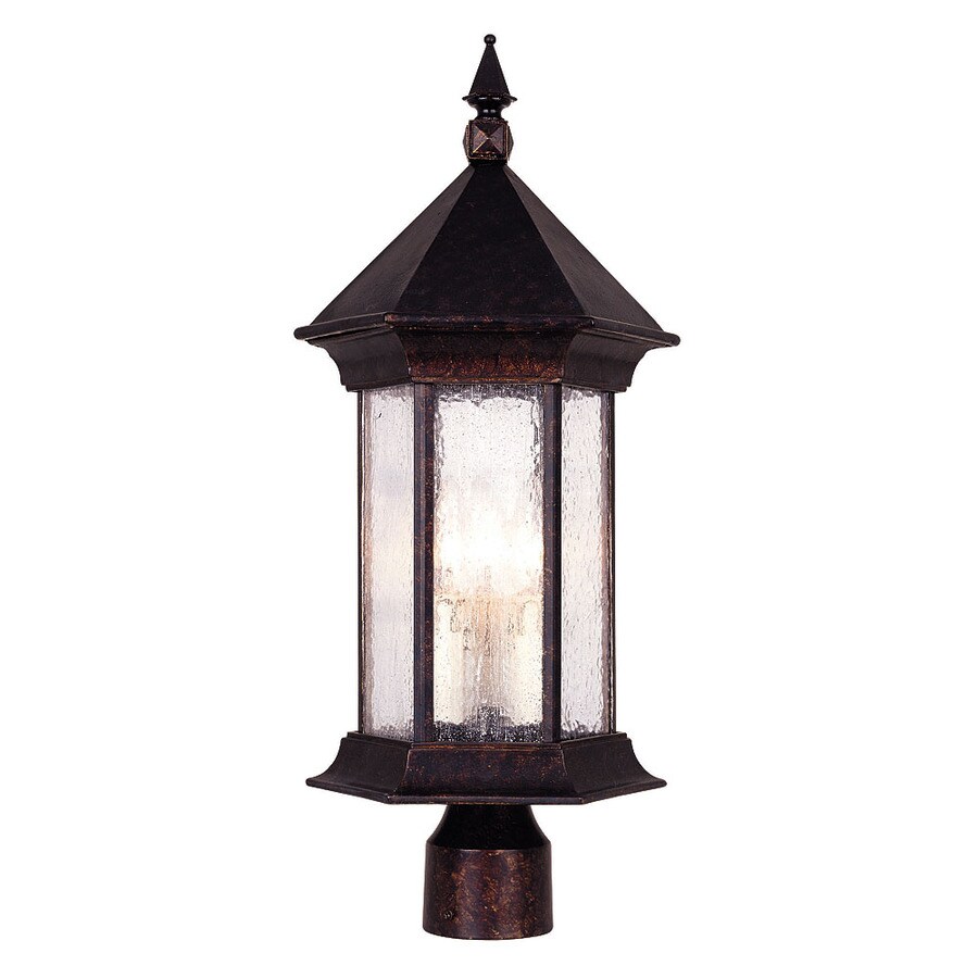 Oily Bronze Traditional Outdoor Post Light at Lowes.com