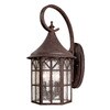 17.5-in H New Tortoise Shell Outdoor Wall Light at Lowes.com