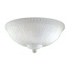 3-Light White Incandescent Ceiling Fan Light Kit at Lowes.com
