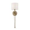 7-in W 1-Light Warm Brass Wall Sconce at Lowes.com