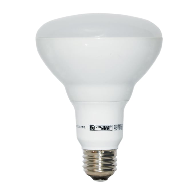 Utilitech Pro 2-Pack 17.5-Watt (85W Equivalent) 2700K BR40 Medium Base ... Utilitech Pro 2-Pack 17.5-Watt (85W Equivalent) 2700K BR40 Medium Base ...