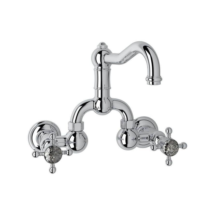 Rohl Country Bath Polished Chrome 2-Handle Widespread Bathroom Sink ...