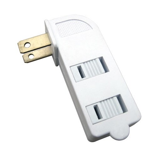 Utilitech 2-Wire Single-to-Triple White Adapter in the Adapters ...