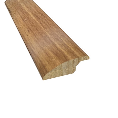 2-in x 72-in Rustic Brown Solid Wood Floor Reducer in the Floor ...