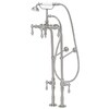 American Bath Factory F400 Series Satin Nickel 3-Handle Bathtub and ...