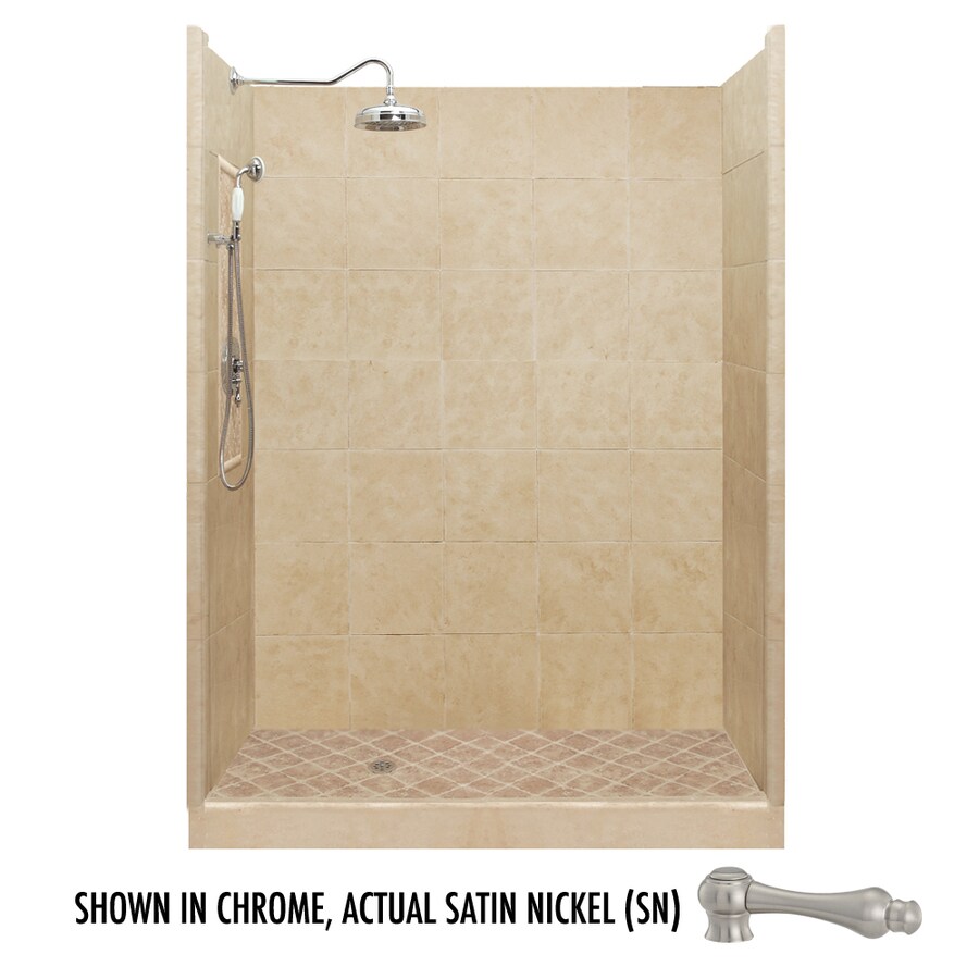 American Bath Factory 86-in H x 32-in W x 60-in L Premium Medium ...
