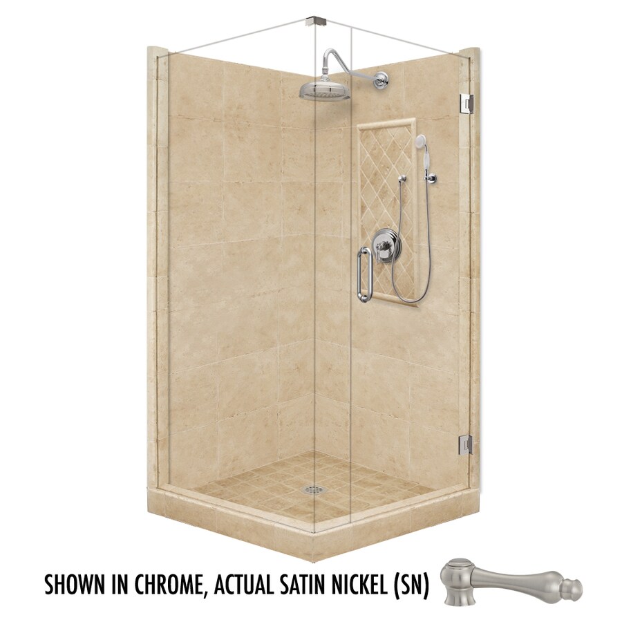 American Bath Factory 86-in H x 42-in W x 54-in L Grand Medium Sistine ...