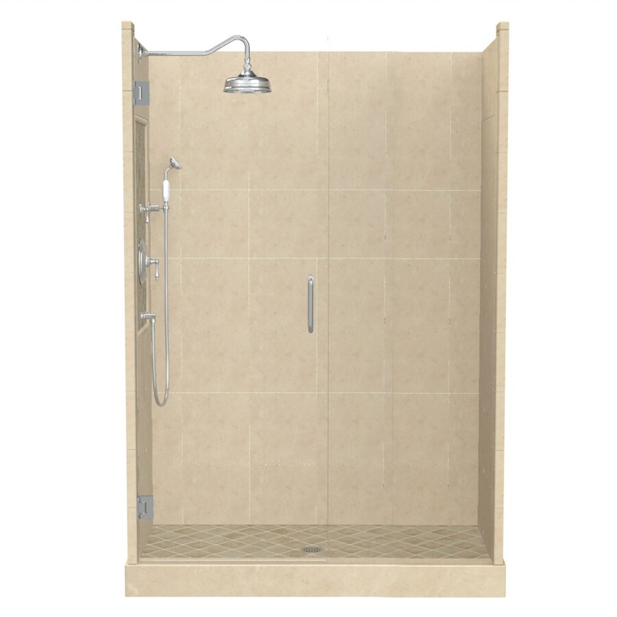 American Bath Factory Panel (Center Drain) Drain Included at Lowes.com