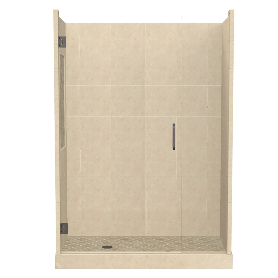 American Bath Factory Panel (Left Drain) Drain Included at Lowes.com