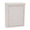 Architectural Mailboxes Soho 12-in x 15.5-in Metal Pearl Gray Lockable ...
