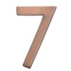 Architectural Mailboxes 4-in Antique Copper Number 7 at Lowes.com