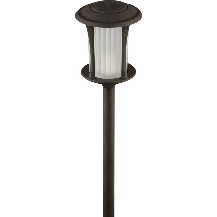 Portfolio 3.3-Watt Specialty Textured Bronze Low Voltage Plug-In LED ...