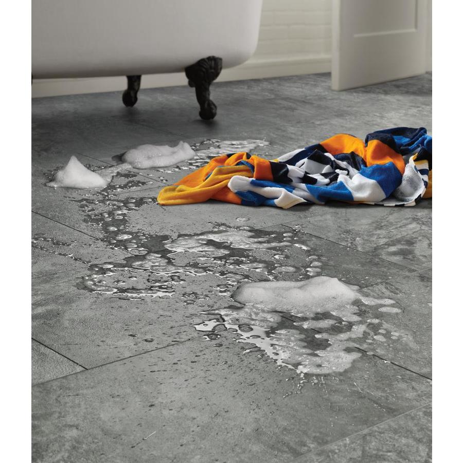 SMARTCORE Chatham Stone 12-in x 24-in Water Resistant Luxury Vinyl Tile ...