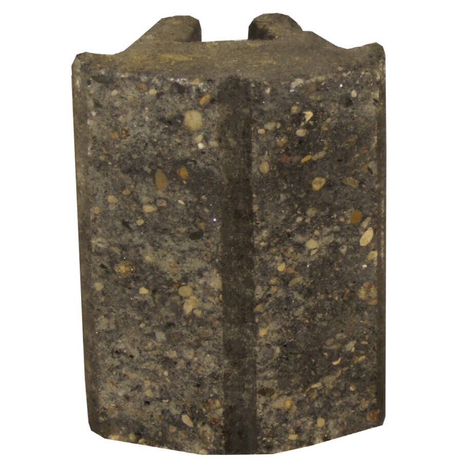 Novabrik Smokey Mountain Blend 45Â° Outside Corner Concrete Brick at ...