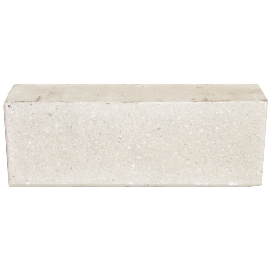 Novabrik 4" Marble White Concrete Wainscot Cap at Lowes.com