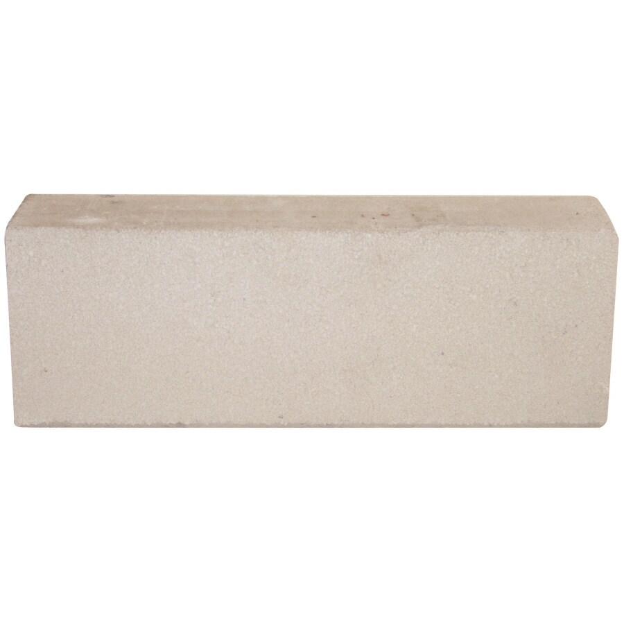 Novabrik 4" Marble White Concrete Wainscot Cap at Lowes.com