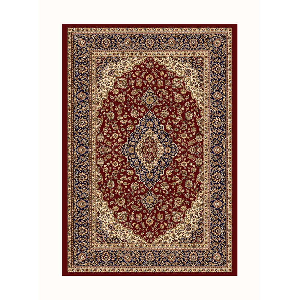 Balta 94" x 133" Red Odyssey Rug in the Awnings department at Lowes.com