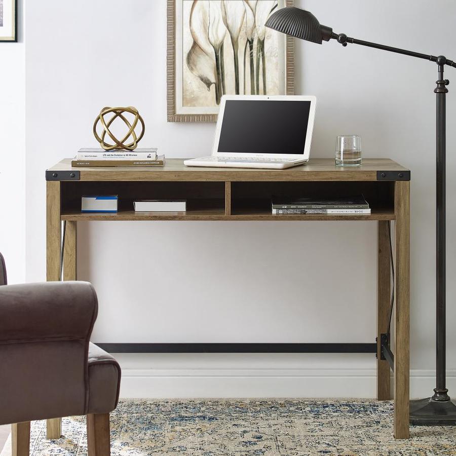 Walker Edison Transitional Reclaimed Barnwood Writing Desk in the Desks ...