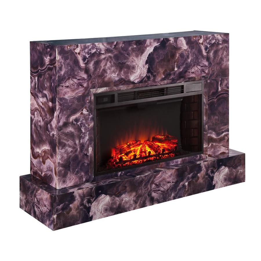 Boston Loft Furnishings 57-in W Multi, Purple Fan-Forced Electric ...