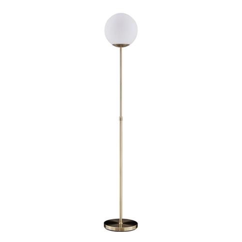 Boston Loft Furnishings Anca 62.25-in Antique Brass and White Stick ...