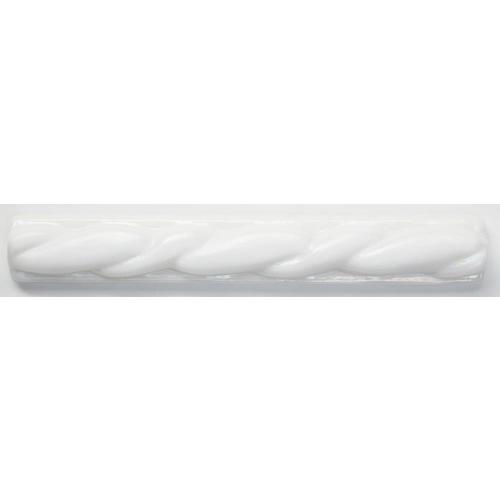 Oceanside Glass & Tile Fire and Form 5-Pack Alabaster White Iridescent ...