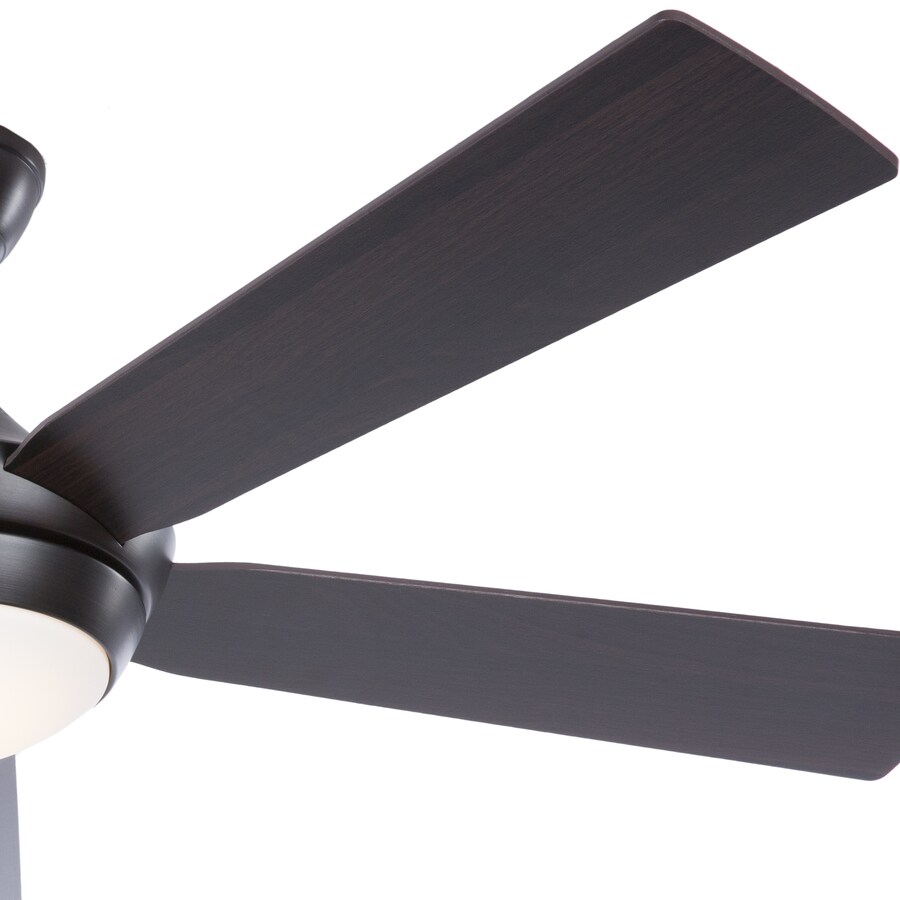 Fanimation Studio Collection Aire Drop 52-in Aged Bronze LED Indoor ...