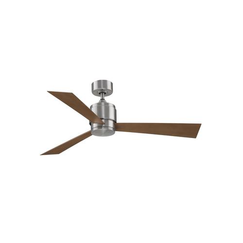 Fanimation Zonix Wet 52-in Brushed Nickel Indoor/Outdoor Ceiling Fan (3 ...