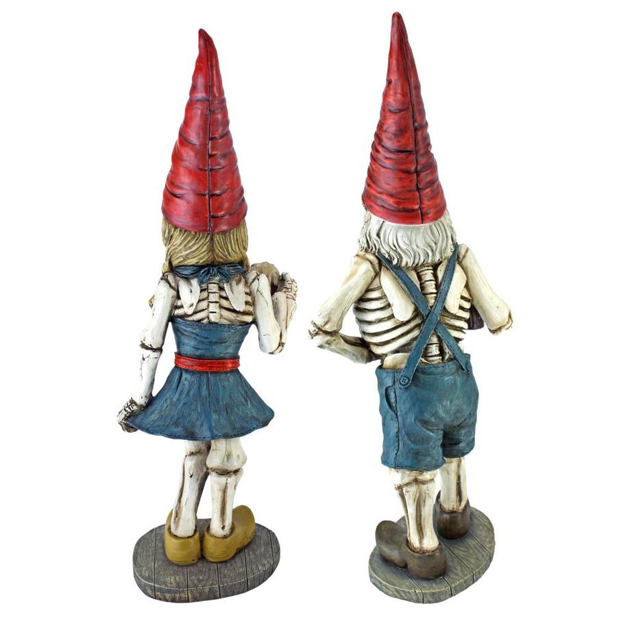Design Toscano Bavarian Oktoberfest Skeleton Gnomes Skeleton Figurine ...
