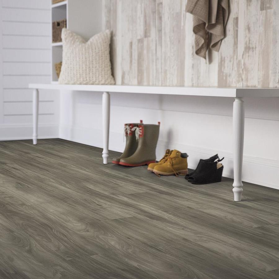 Mohawk 7-Piece 7.84-in x 47.8-in Santaluca Mahogany 94 Luxury Vinyl ...