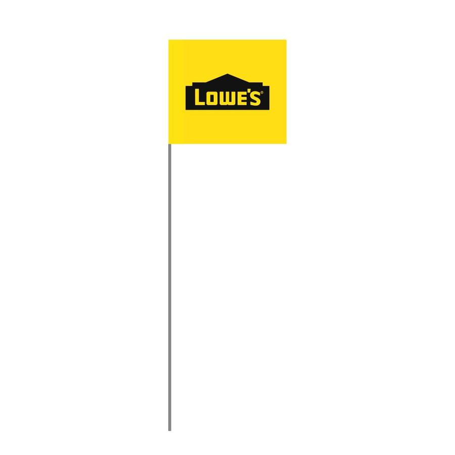 Lowe's Yel Irrigation Flag 10 pack in the Marking Flags department at ...