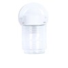 Portfolio 7.5-in H White Semi Gloss Outdoor Wall Light at Lowes.com