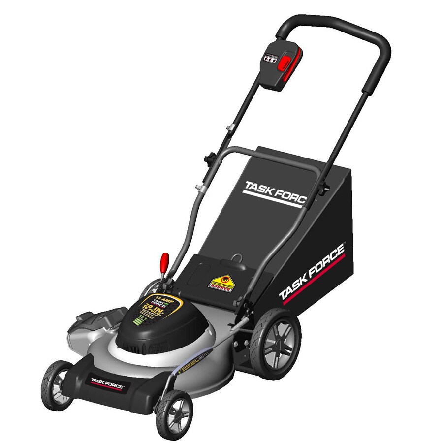 Task Force 12-Amp 20" Electric Push Mower at Lowes.com