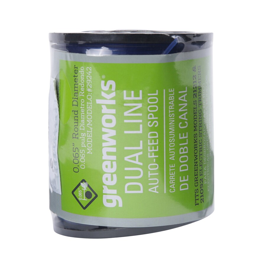 Greenworks 3-Pack 20-ft Spool 0.065-in Spooled Trimmer Line in the ...